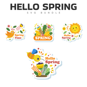 Hello Spring SVG – MasterBundles