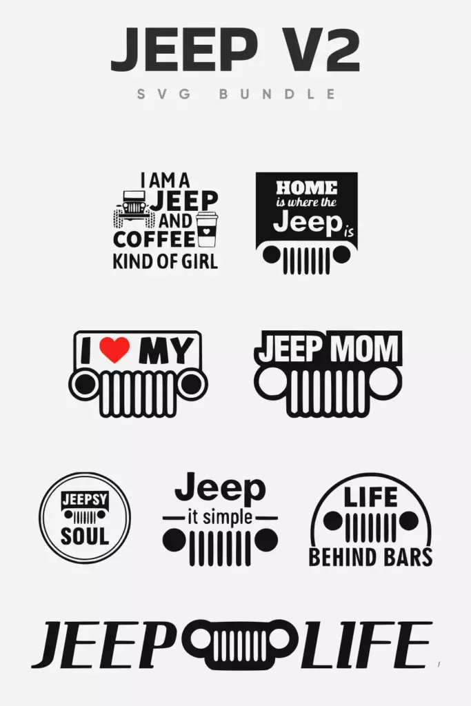 10+ Best Jeep SVG Designs in 2021: Free and Paid