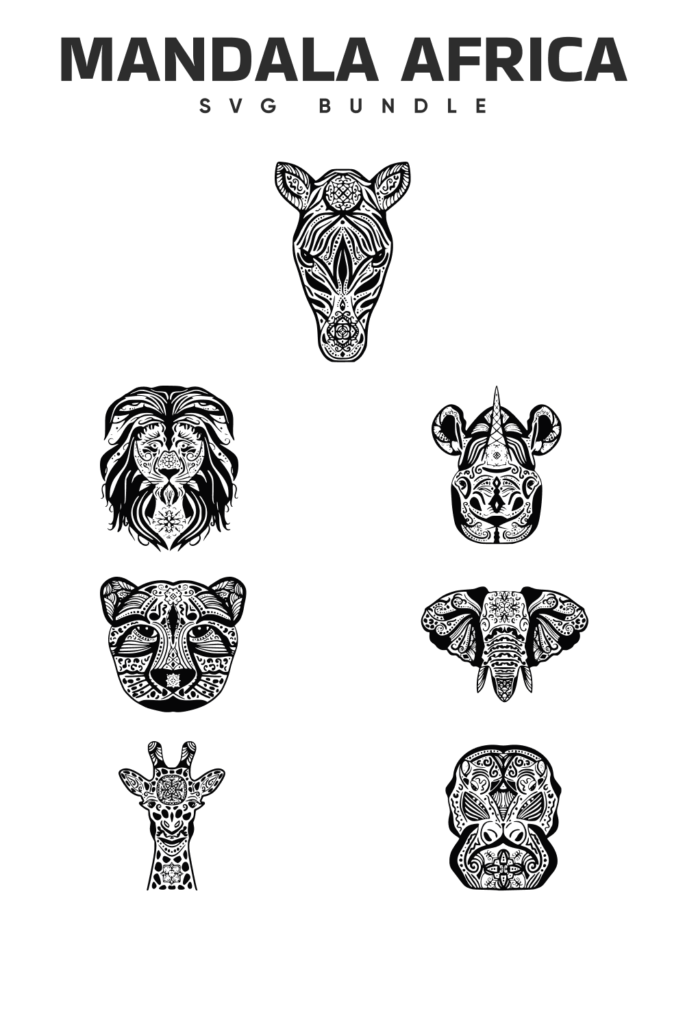 Mandala Africa SVG – MasterBundles