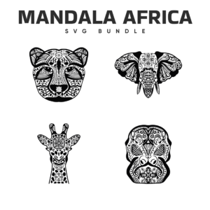 Mandala Africa SVG – MasterBundles