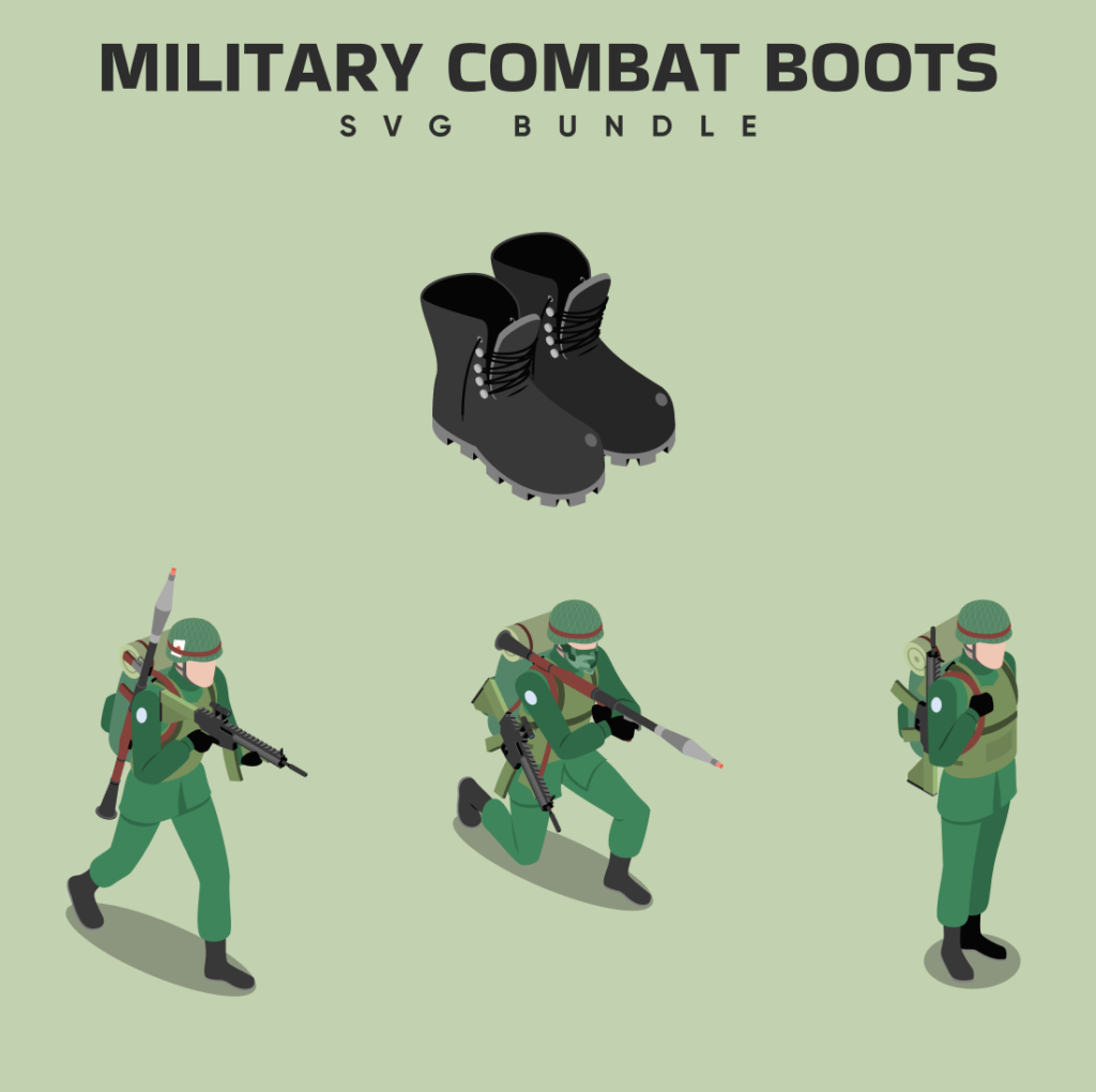6 Military SVG Free Designs – MasterBundles