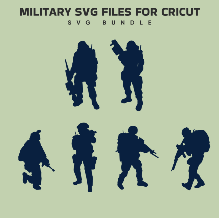 Free Military SVG Files for Cricut – MasterBundles