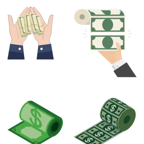 Money Roll SVG | Master Bundles