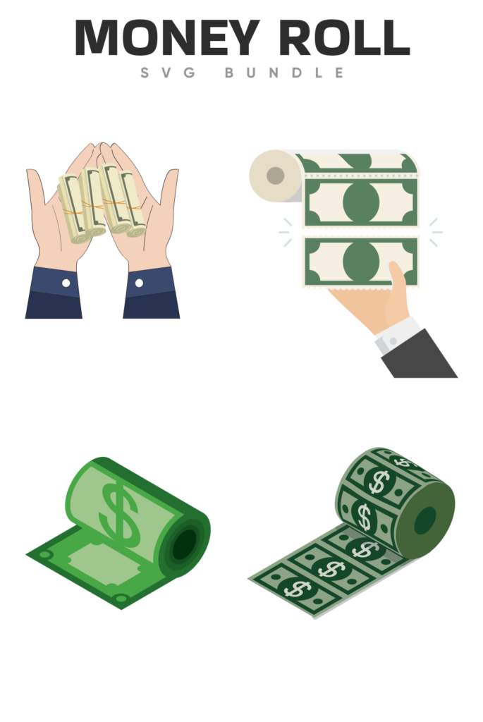 Money Roll SVG – MasterBundles