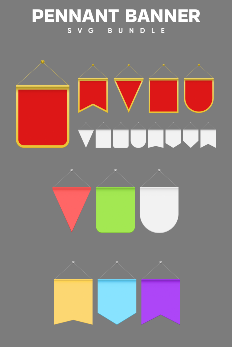 Pennant Banner SVG – MasterBundles