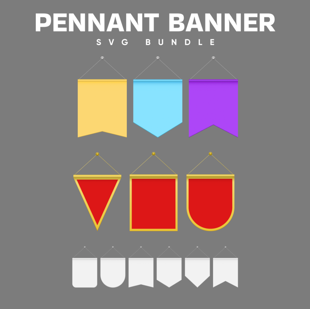 Pennant Banner SVG – MasterBundles