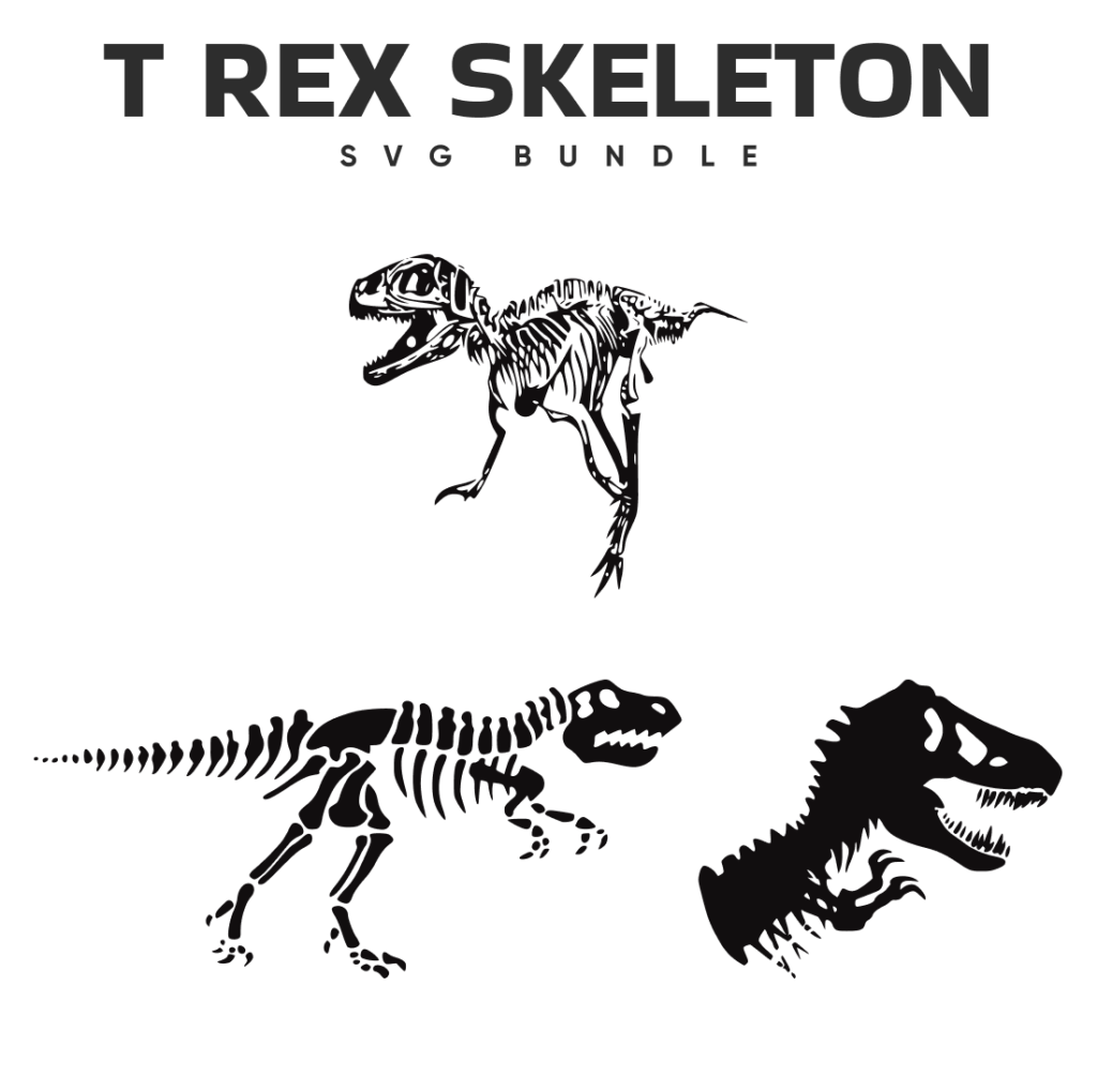 T-rex Silhouette SVG – MasterBundles