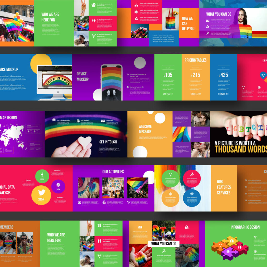 LGBT Powerpoint Template – MasterBundles