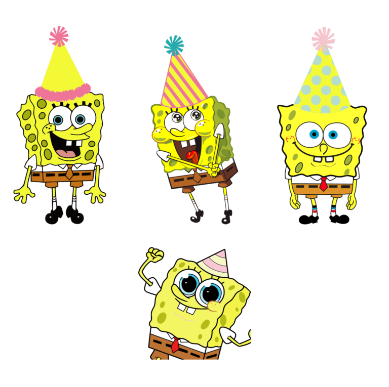 Spongebob Birthday SVG Designs – MasterBundles