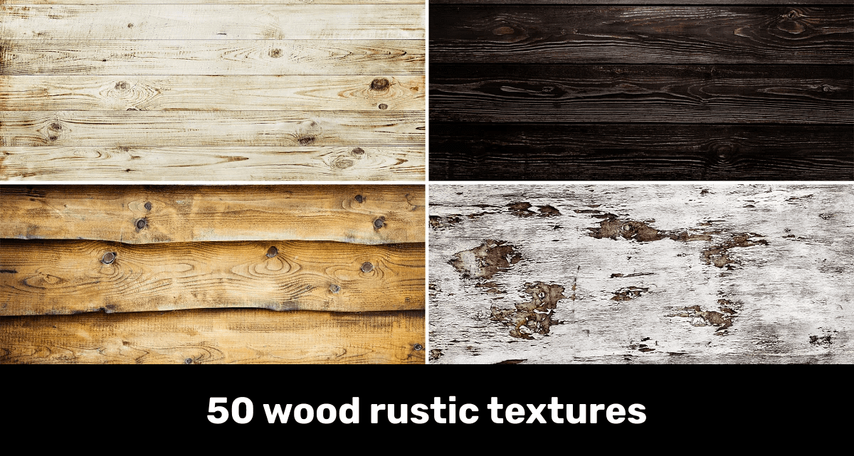 50 Wood Rustic Textures – MasterBundles