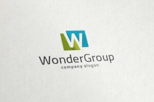 W Logo - Wonder Group | Master Bundles