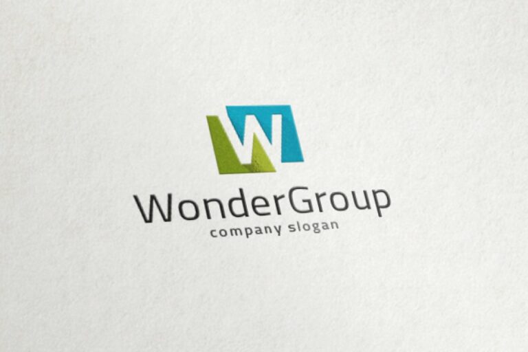 W Logo - Wonder Group – MasterBundles