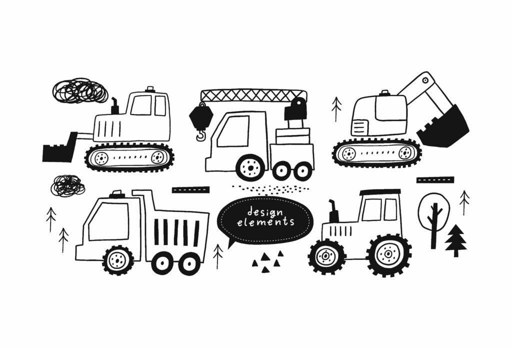 Cute Cars Patterns and Cards – MasterBundles