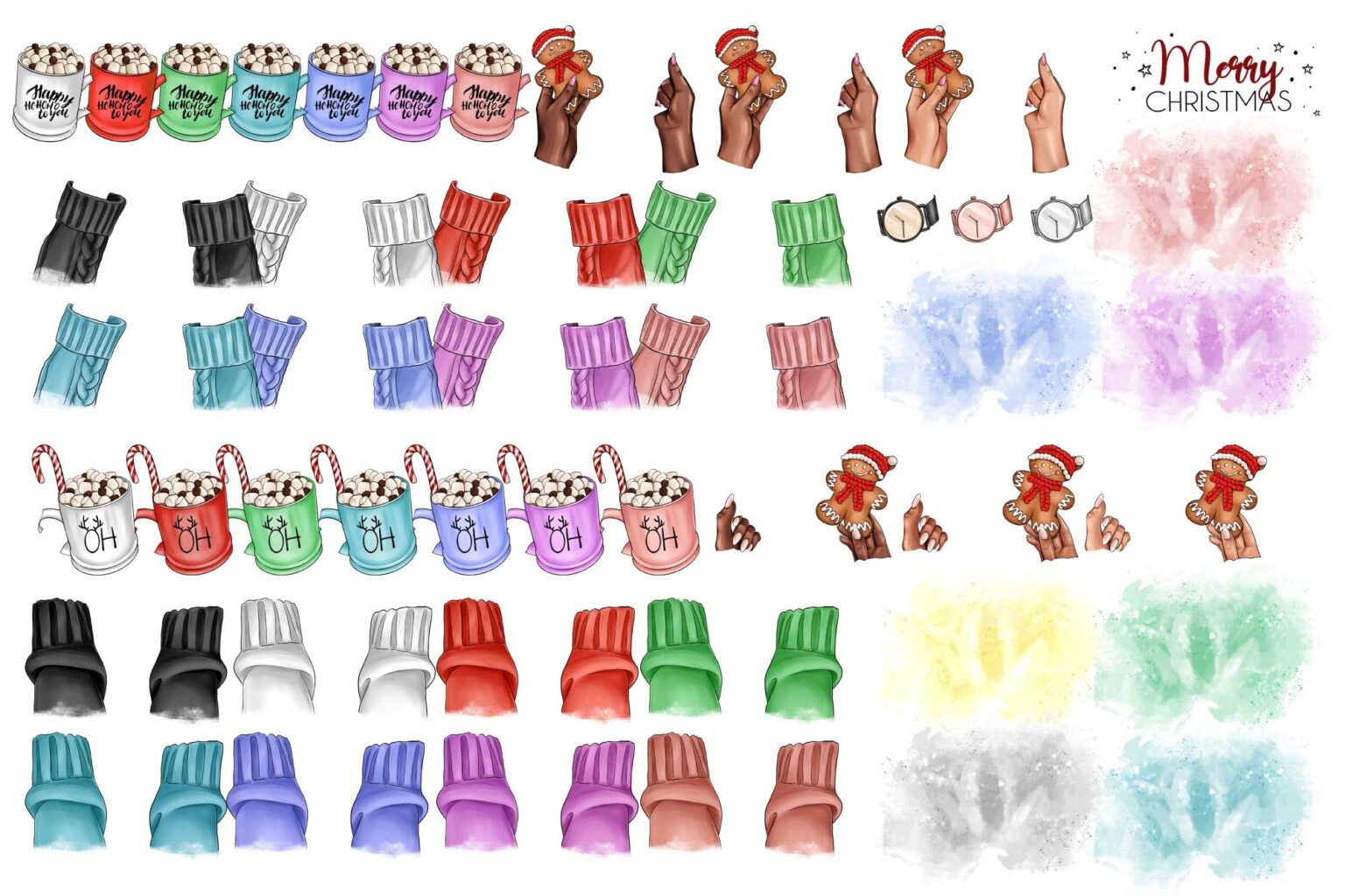 Best friends mittens coffee winter - MasterBundles