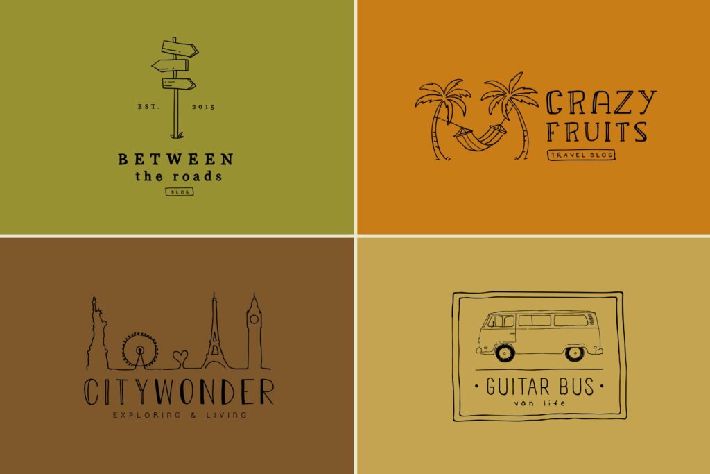 Handmade Travel Logo Bundle Vol. 1 – MasterBundles