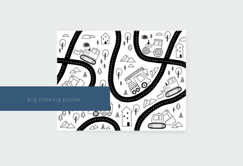 Cute Cars Patterns and Cards – MasterBundles