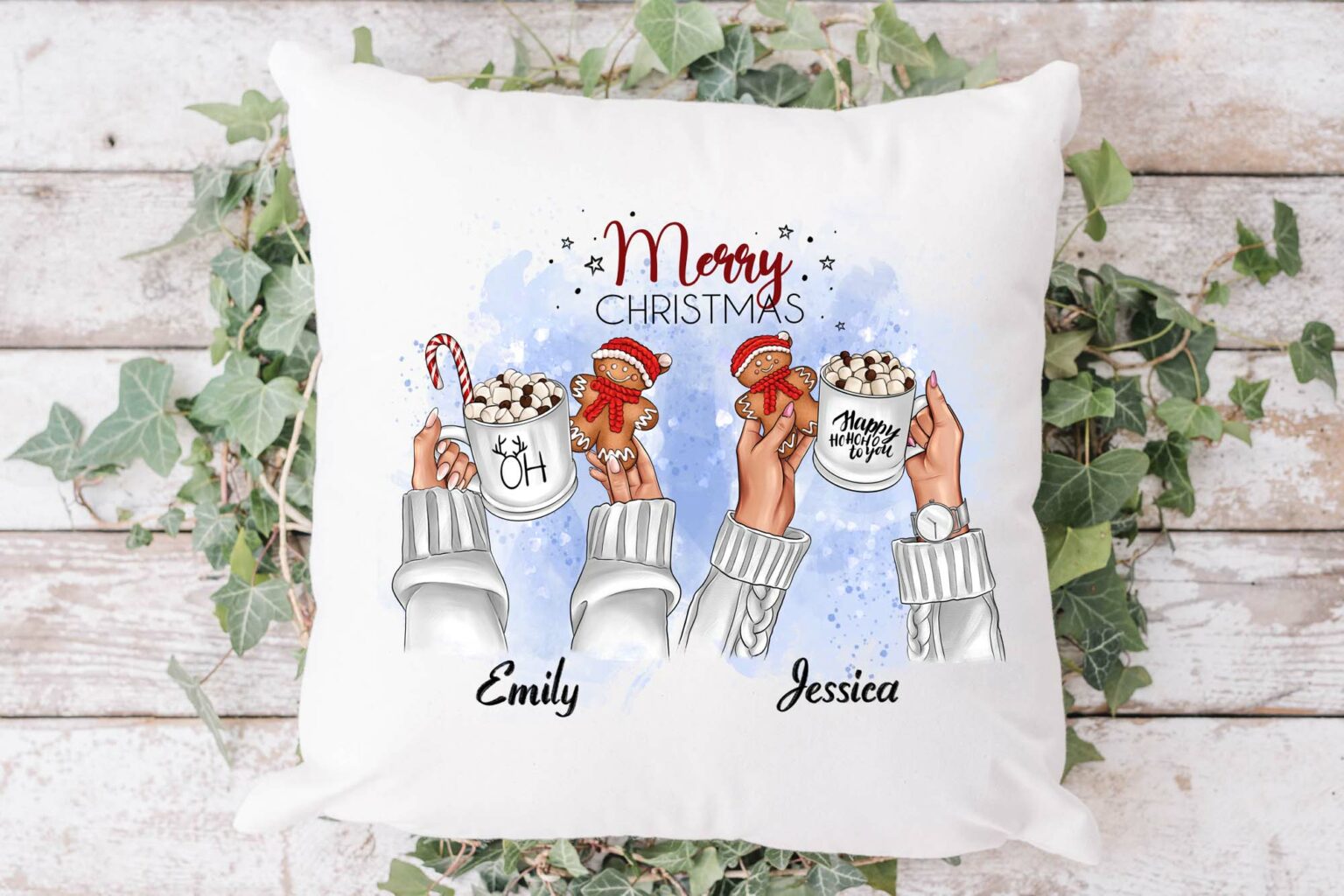 Best friends mittens coffee winter - MasterBundles