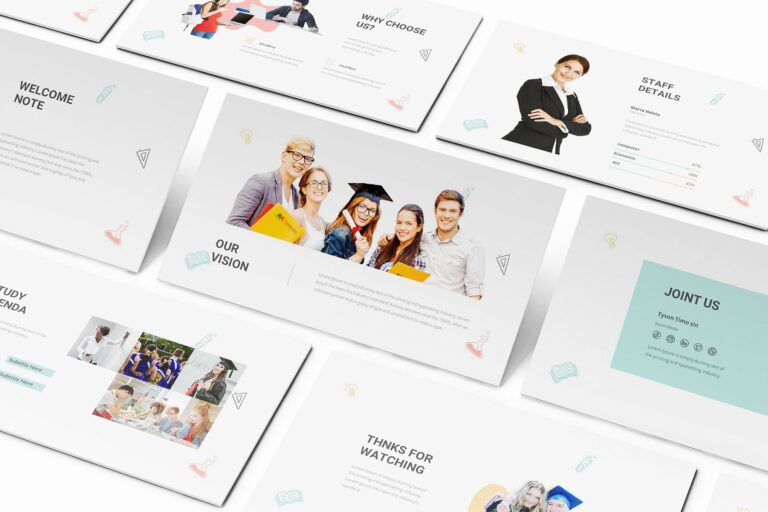 Back To School Powerpoint Template – MasterBundles