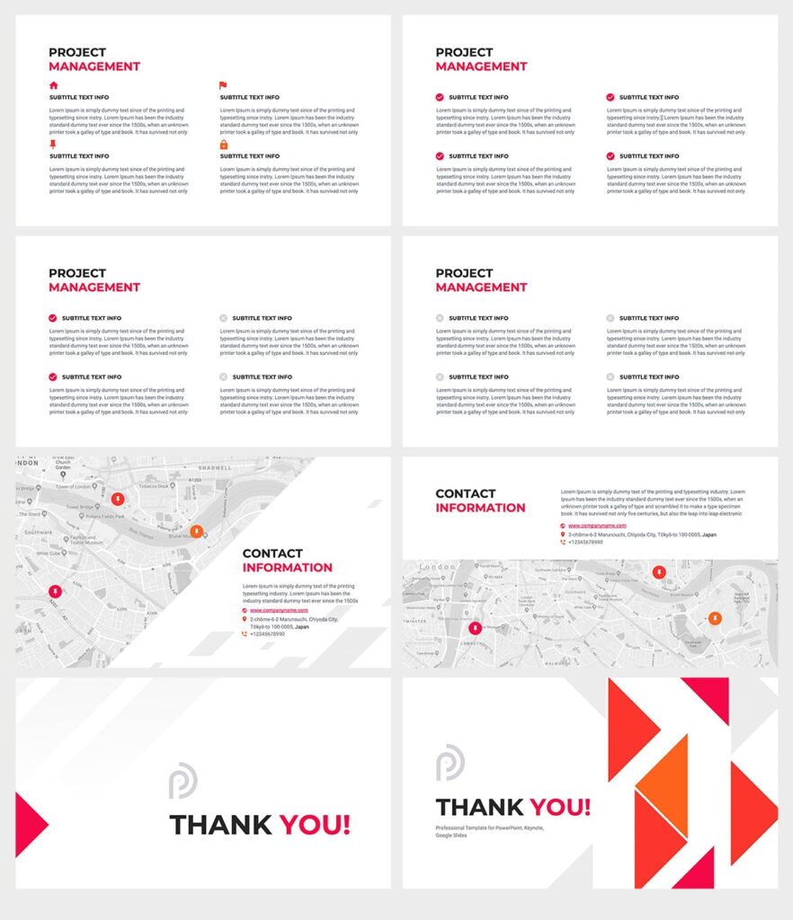 Project Management Dashboard Powerpoint Template – MasterBundles