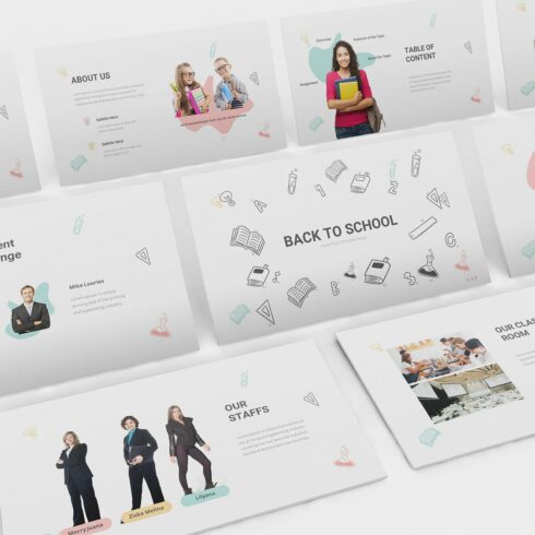 Back To School Powerpoint Template | Master Bundles