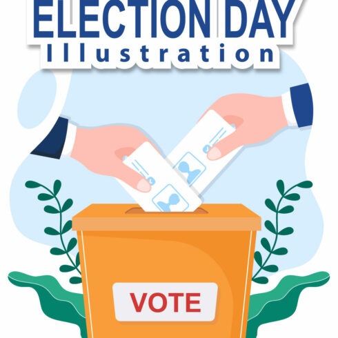 14 Election Day Political Illustration | MasterBundles