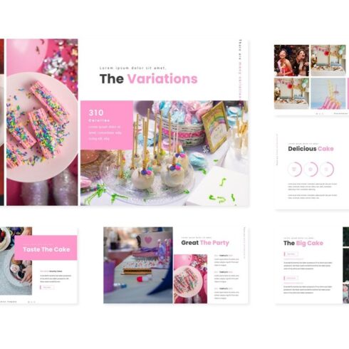 Birthday Party - Powerpoint Template 150 Slides | Master Bundles