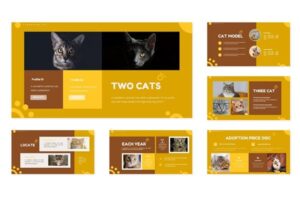 Adopt The Cat - Powerpoint Template | MasterBundles