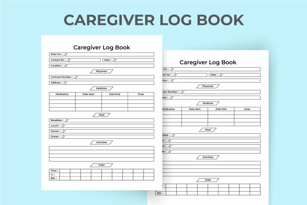 Caregiver KDP Interior Notebook – MasterBundles