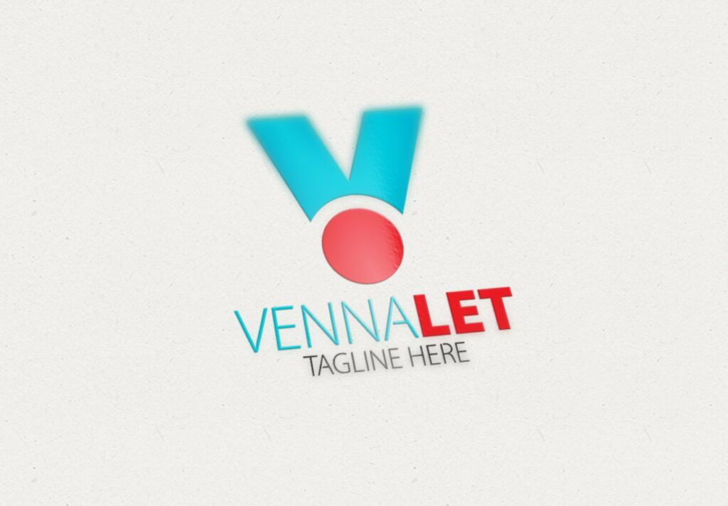 Venna V Letter Logo – MasterBundles