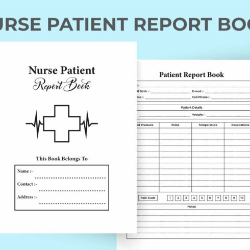 Nurse Patient Journal KDP Interior | Master Bundles