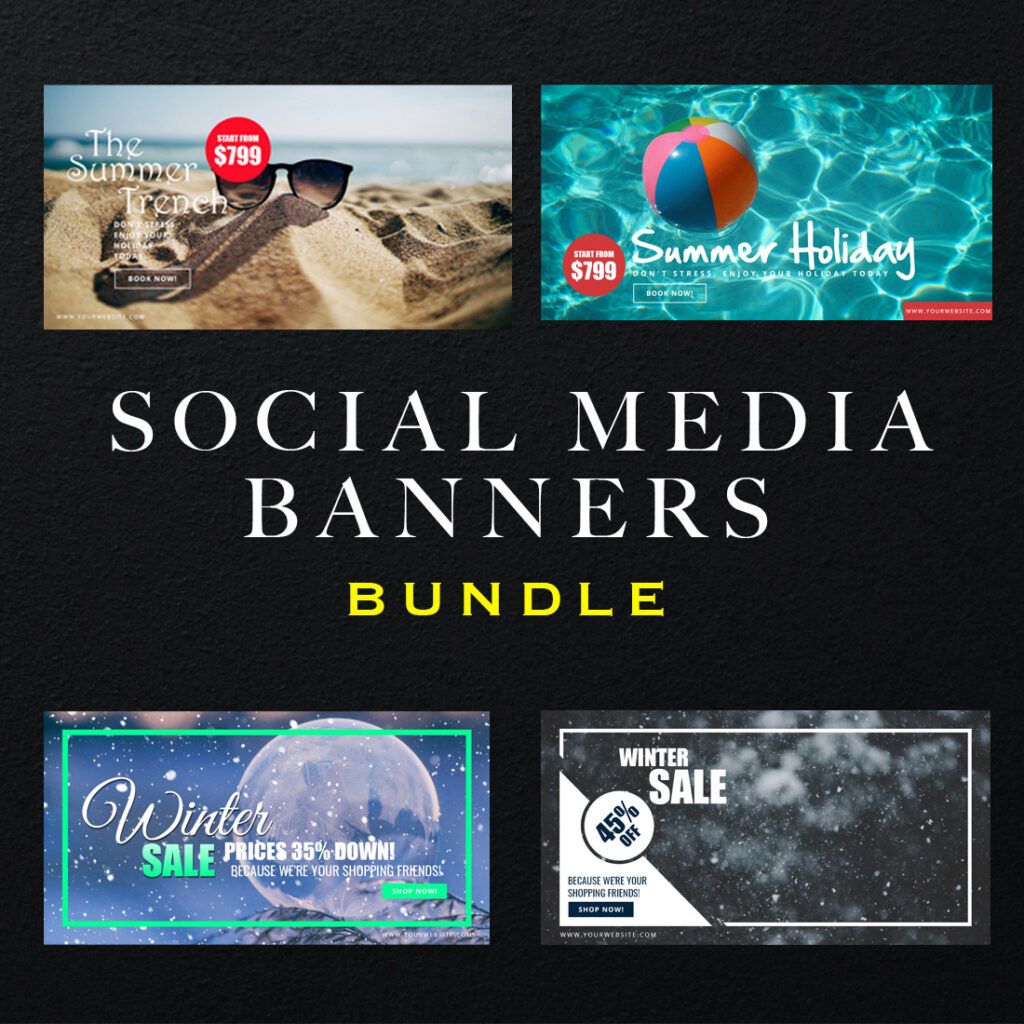 Social Media Banners Bundle - MasterBundles