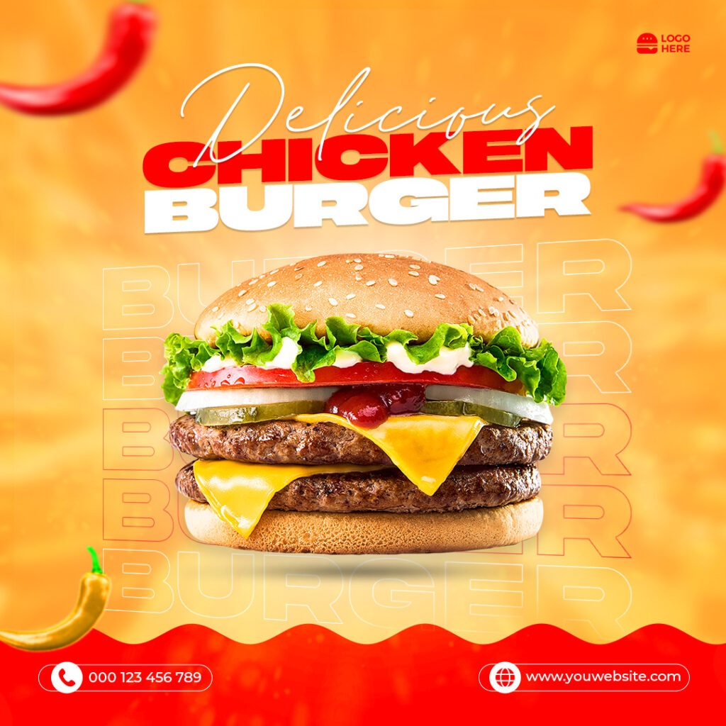40 Food Social Media Banner Bundle/Pack - MasterBundles