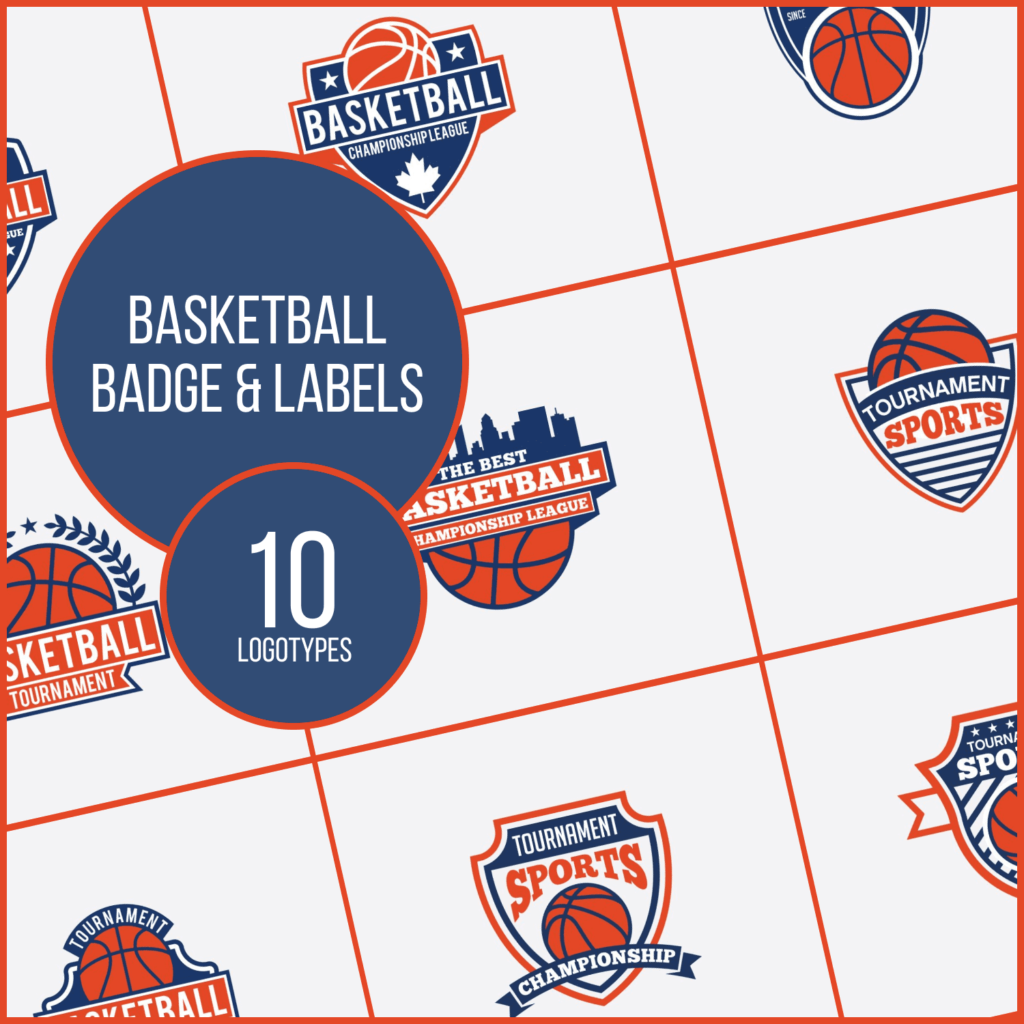 Basketball Badge & Labels Vol1 – MasterBundles