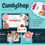 Cute Candy Presentation Template – MasterBundles