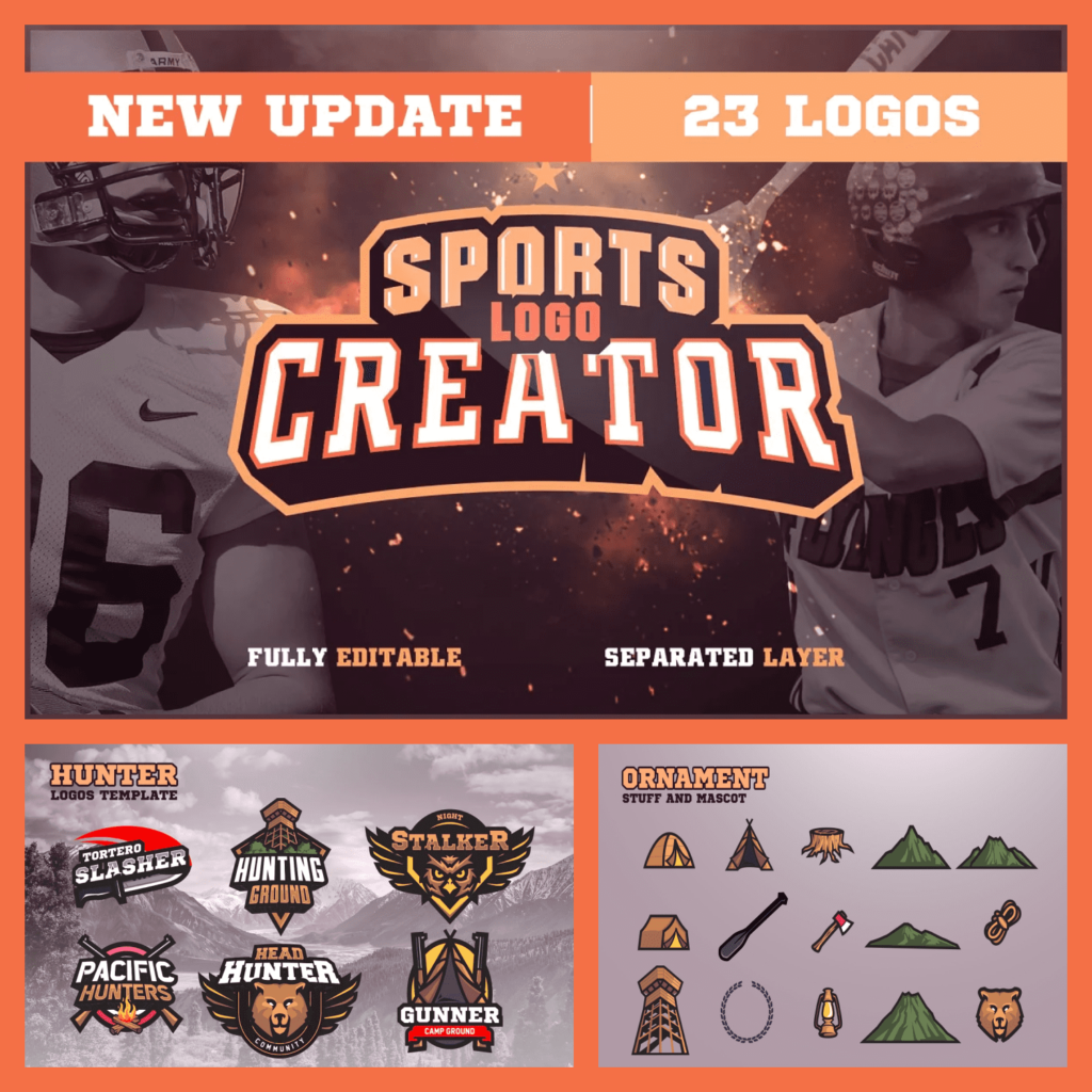Sports Logo Creator 72 Logo Templates – MasterBundles
