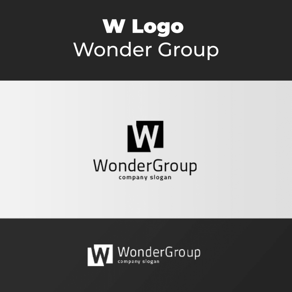 W Logo - Wonder Group – MasterBundles