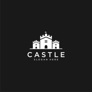 castle logo vector design | MasterBundles