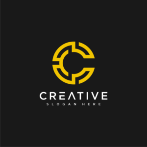 set of initial letter C logo design vector, 25 letter C - MasterBundles