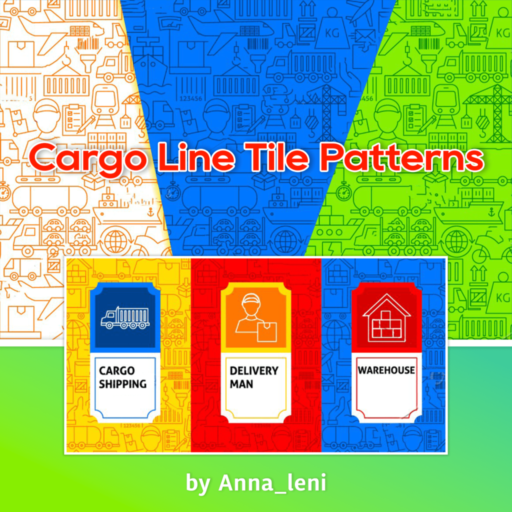 Cargo Line Tile Patterns – MasterBundles
