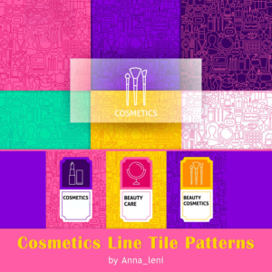 Social Media Line Tile Patterns | Master Bundles