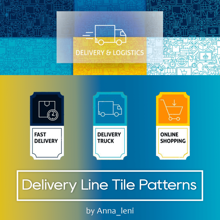 Handmade Line Tile Patterns – MasterBundles