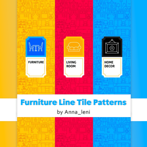 Furniture Line Tile Patterns – MasterBundles