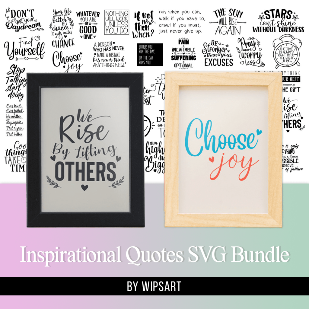 Inspirational Quotes SVG Bundle, Motivational Quotes SVG – MasterBundles
