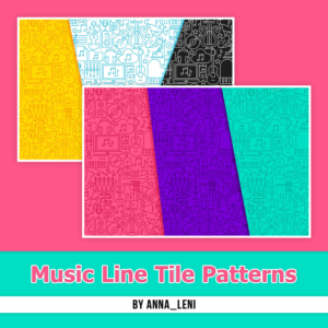 Handmade Line Tile Patterns – MasterBundles