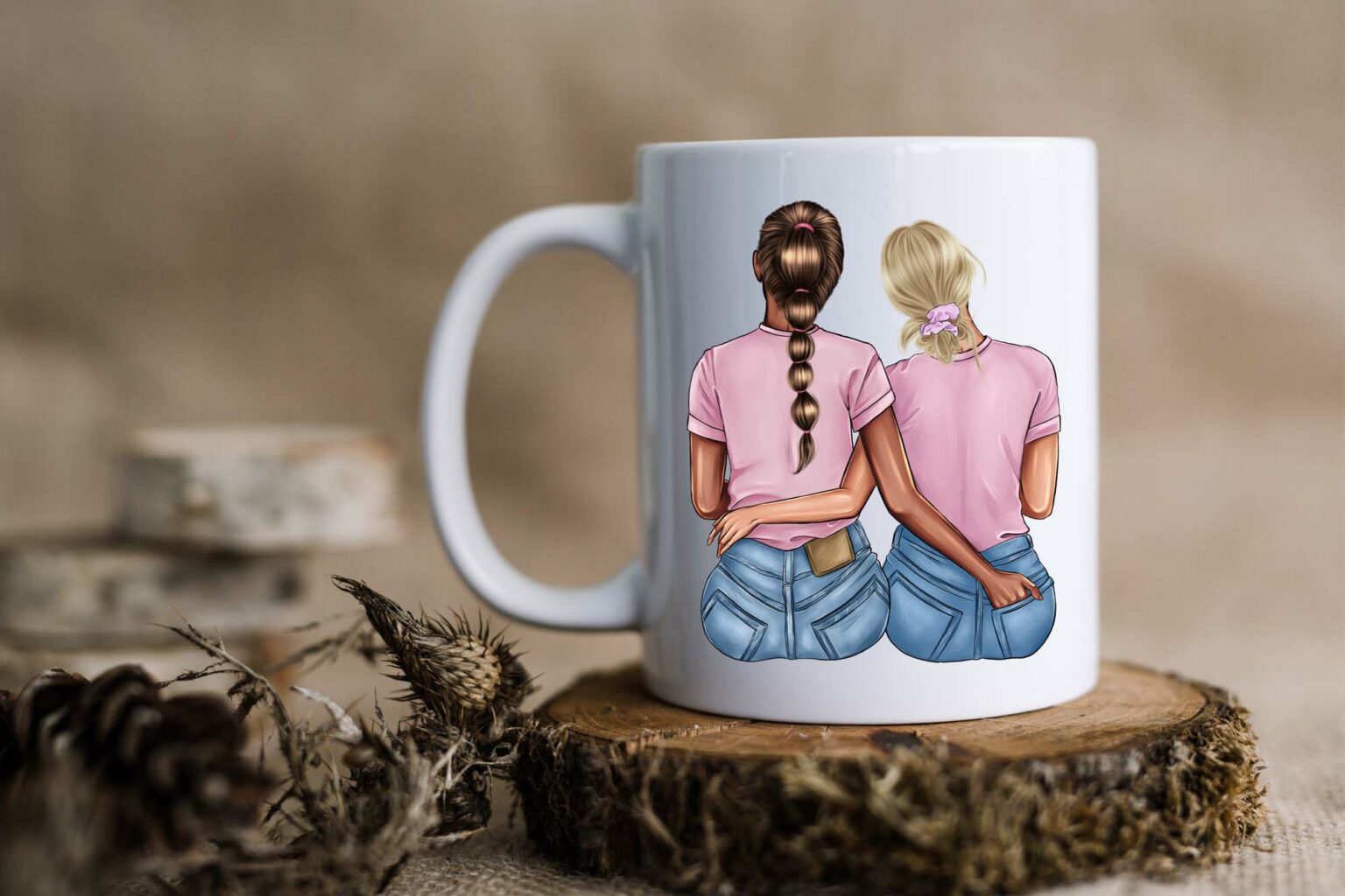 Lesbian clipart BBF LGBT - MasterBundles