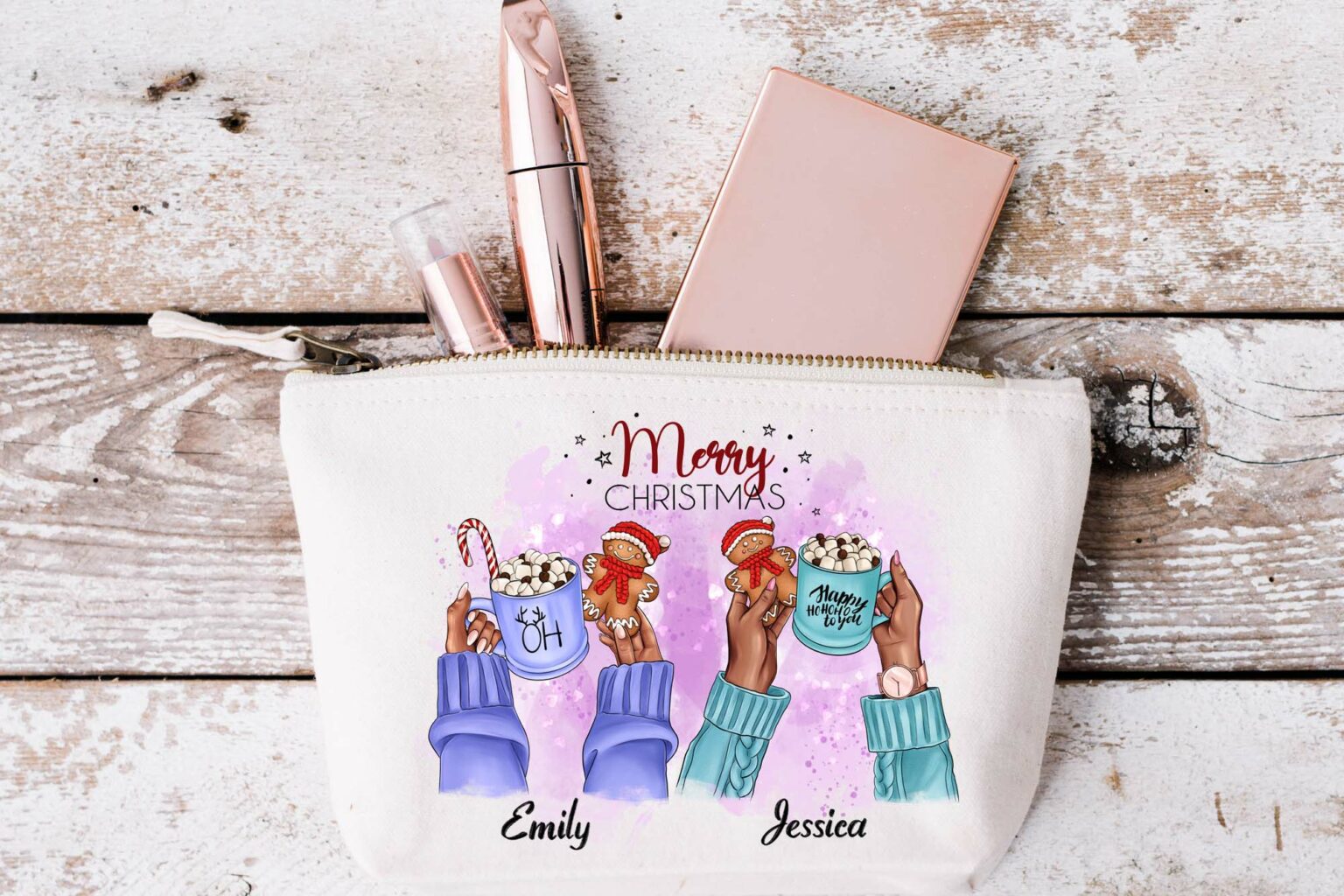 Best friends mittens coffee winter - MasterBundles