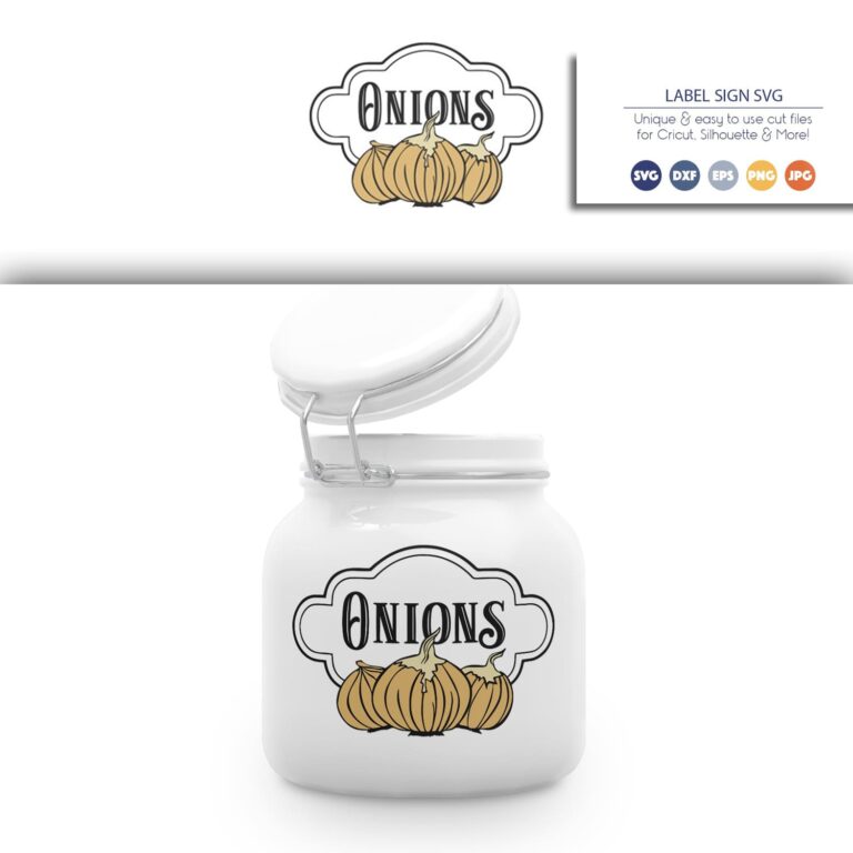 Onions SVG | Kitchen SVG | Sign Label SVG – MasterBundles