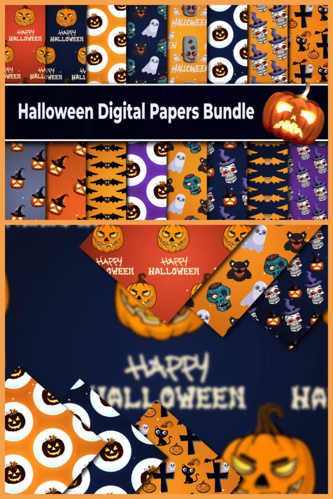 50+ Inspiring Halloween Patterns: Free and Premium