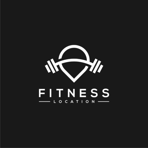 set of fitness location logo vector design , 2 logo - MasterBundles