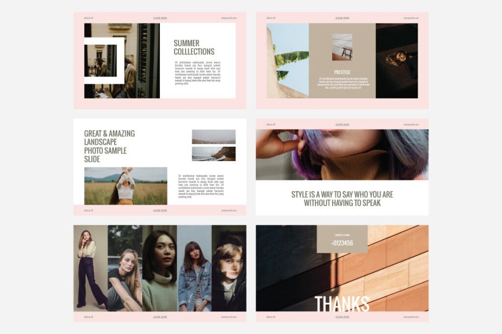 ALBUM BOOK - Multipurpose Powerpoint V150 – MasterBundles